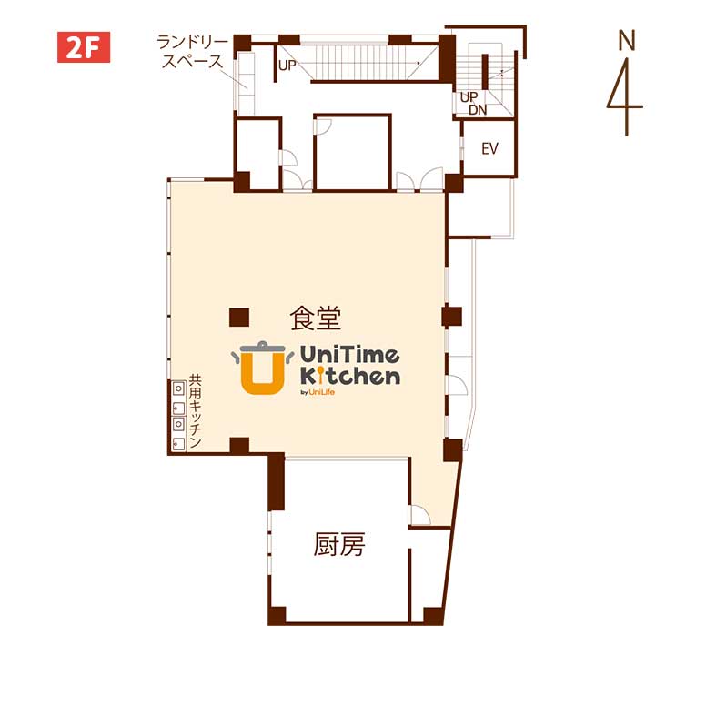 学生会館 Uni E’meal 北大前【食事付き】|北海道札幌市北区｜学生マンション賃貸のユニライフ